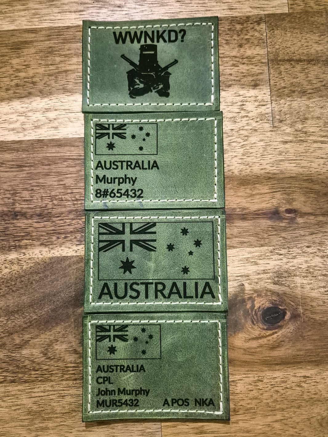 Leather Patches: Custom, Morale and Gear Patches – Paratus Leather Co.